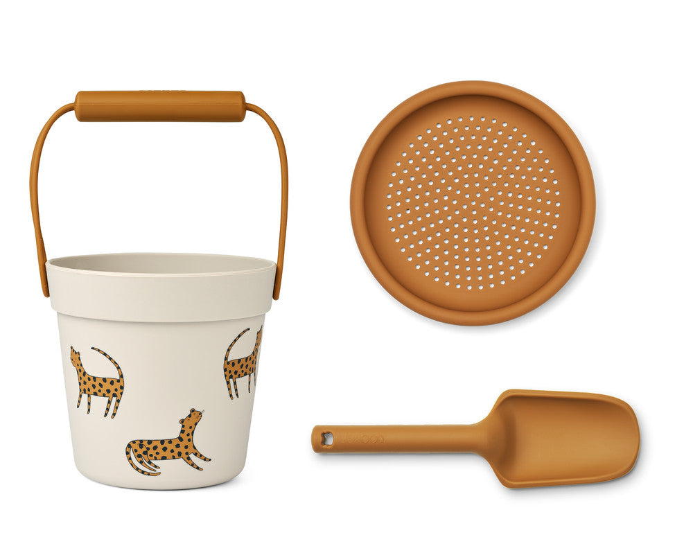 Set de plage Elmo Leopard – L'effet canopée