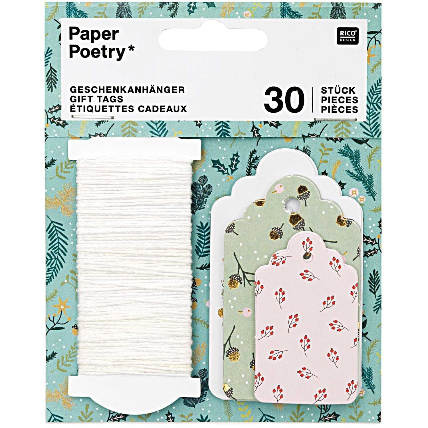 Etiquettes cadeaux - Classic christmas ― Rico design, Lyon – L'effet ...